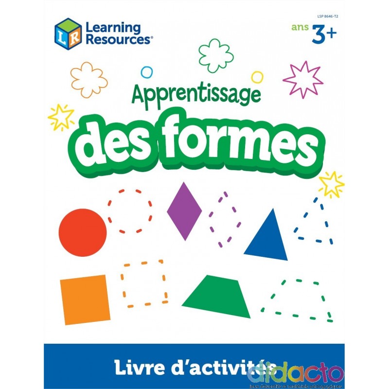 Apprentissage des formes et couleurs (3+) - Fiche pédagogique