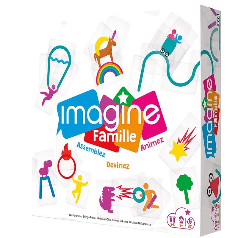 60 cartes transparentes avec des dessins colorés pour faire deviner des ...