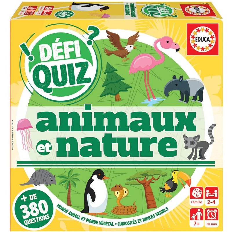Défi quiz - Animaux et nature - Jeu de devinettes avec plus de 380 ...
