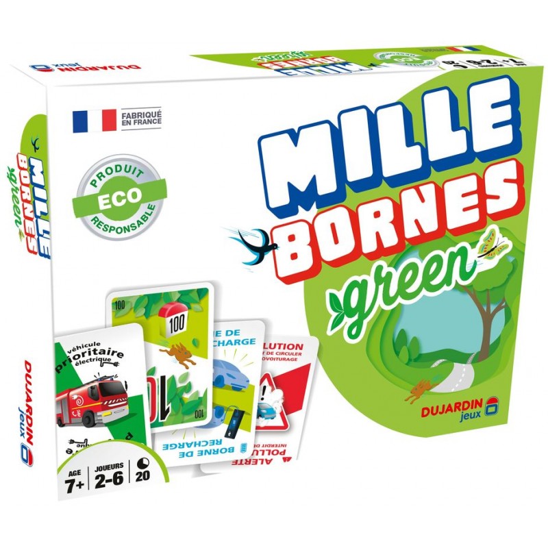 Mille bornes Green - Dujardin - Le célèbre Mille bornes se met au vert!