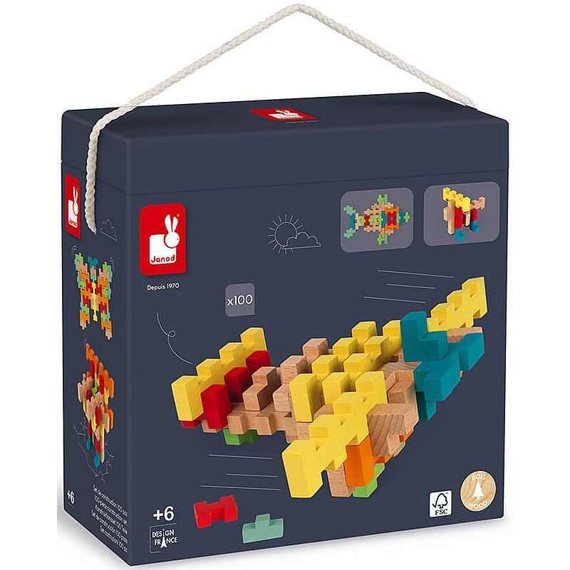 Jeux de construction pour l'école, jeux magnétiques ou en bois