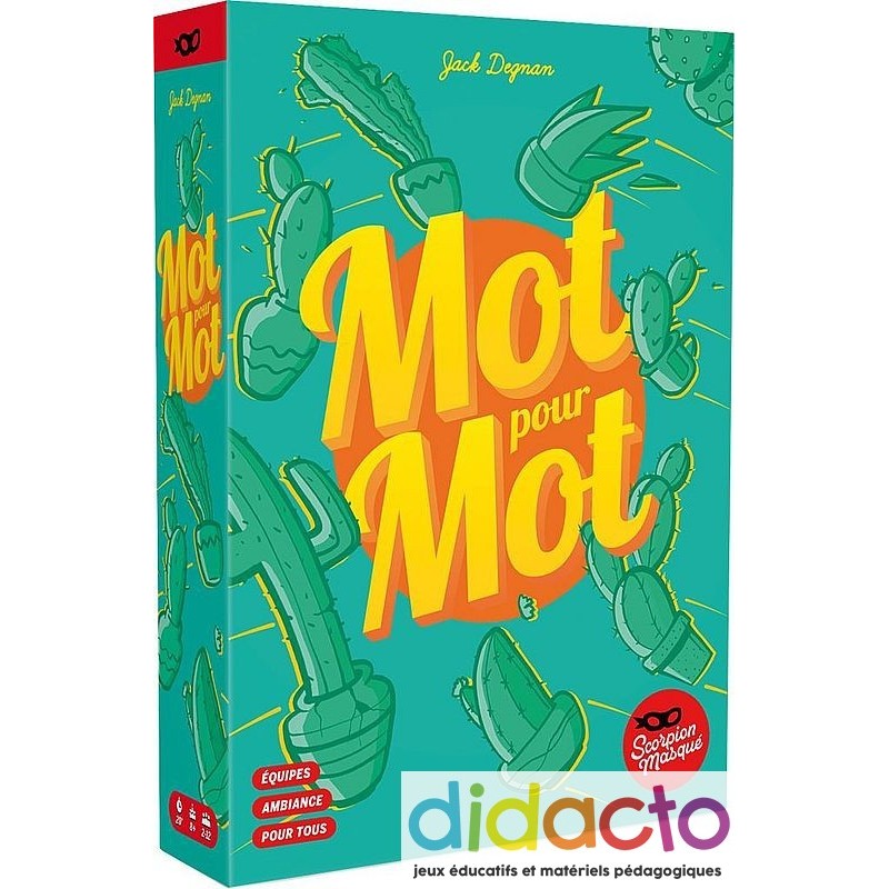 Mot pour mot - Jeu de capture et d'association de lettres par équipe ...
