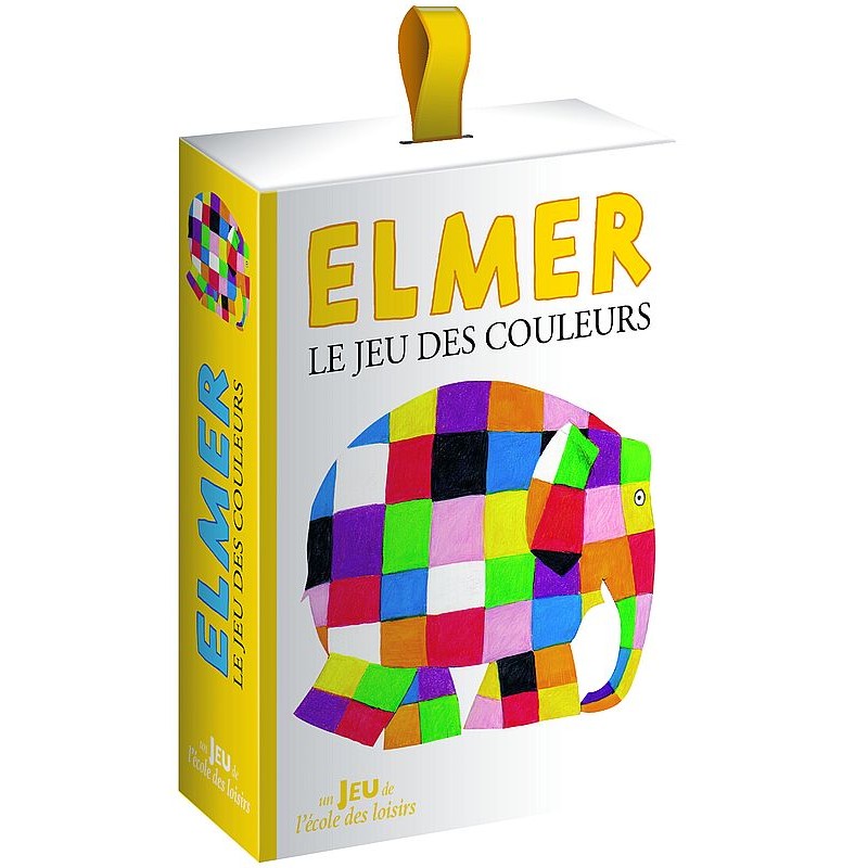 Jeu de dés pour retrouver les couleurs d'Elmer.
