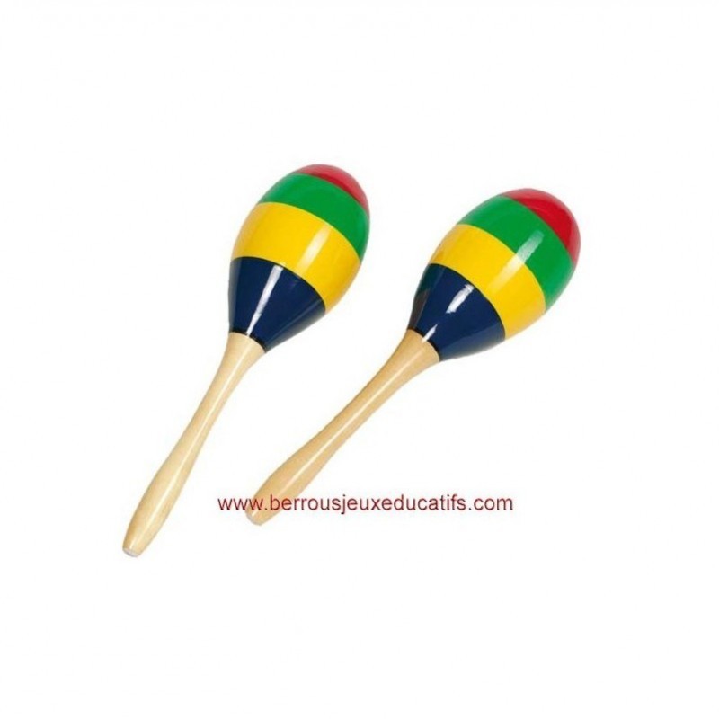 Paire de Maracas - Ce jouet permet aux enfants de découvrir la musique ...