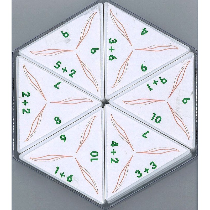 Jeu de triominos pour faire des additions.