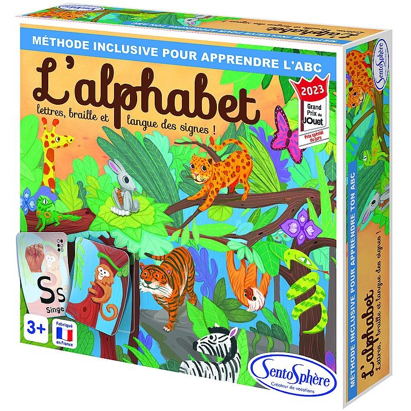 Jeux éducatifs pour reconnaître et écrire les lettres de l'alphabet