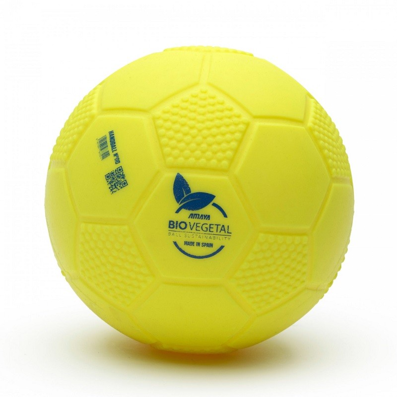 Ballon Hand biovégétal 14 cm - 1 ballon de handball 100 % recyclable