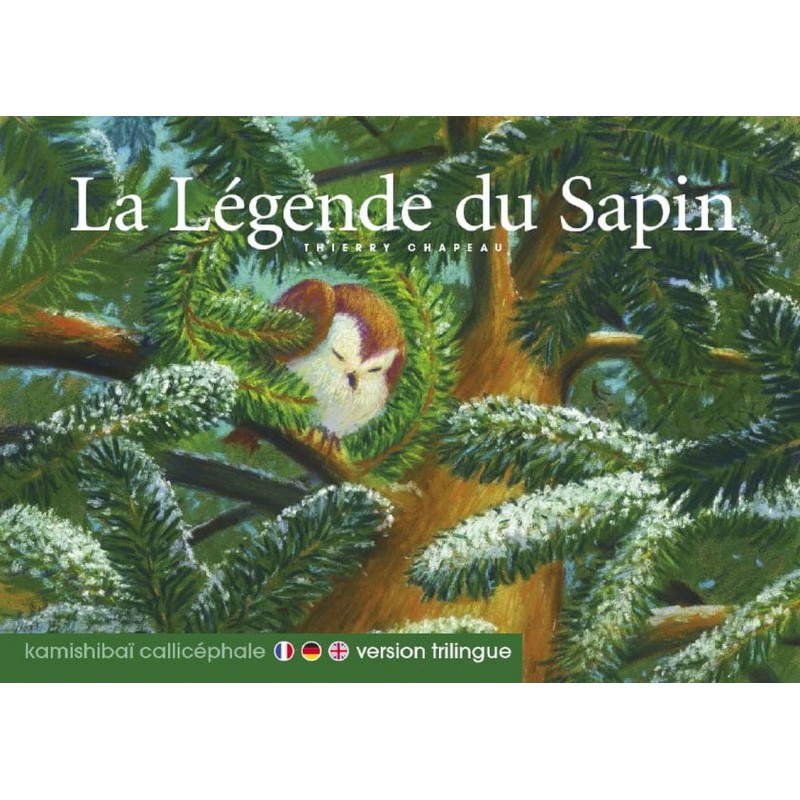 Un joli Kamishibaï sur la légende du sapin de Noël!