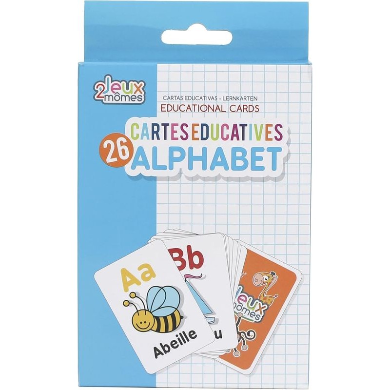 Cartes éducatives Alphabet