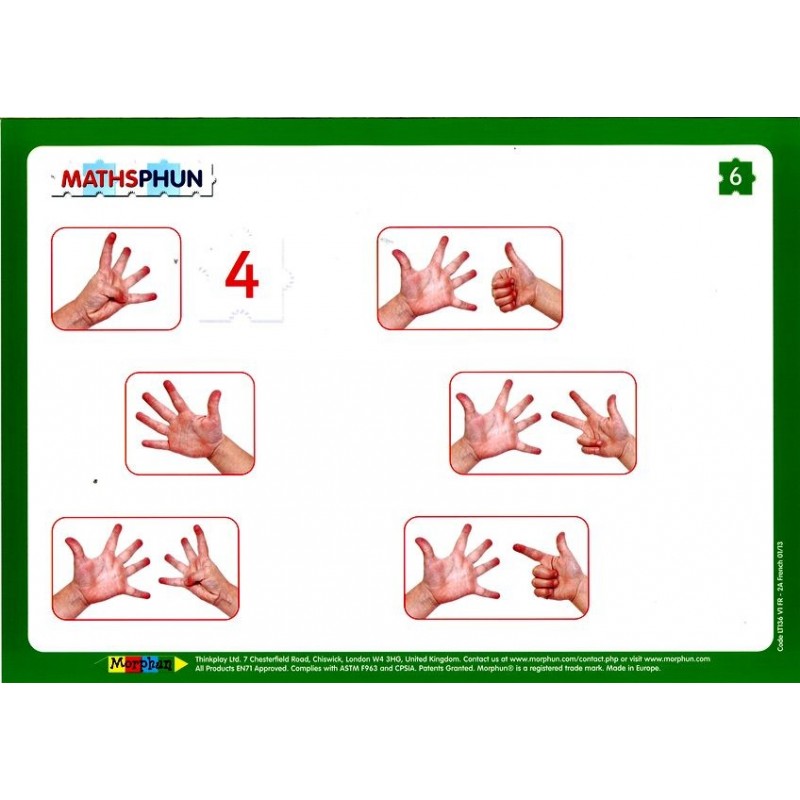 Morphun chiffres, je compte jusqu'à 10 - Morphun