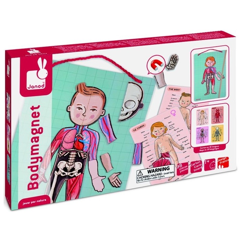 Body magnet, jeu pour les enfants Janod